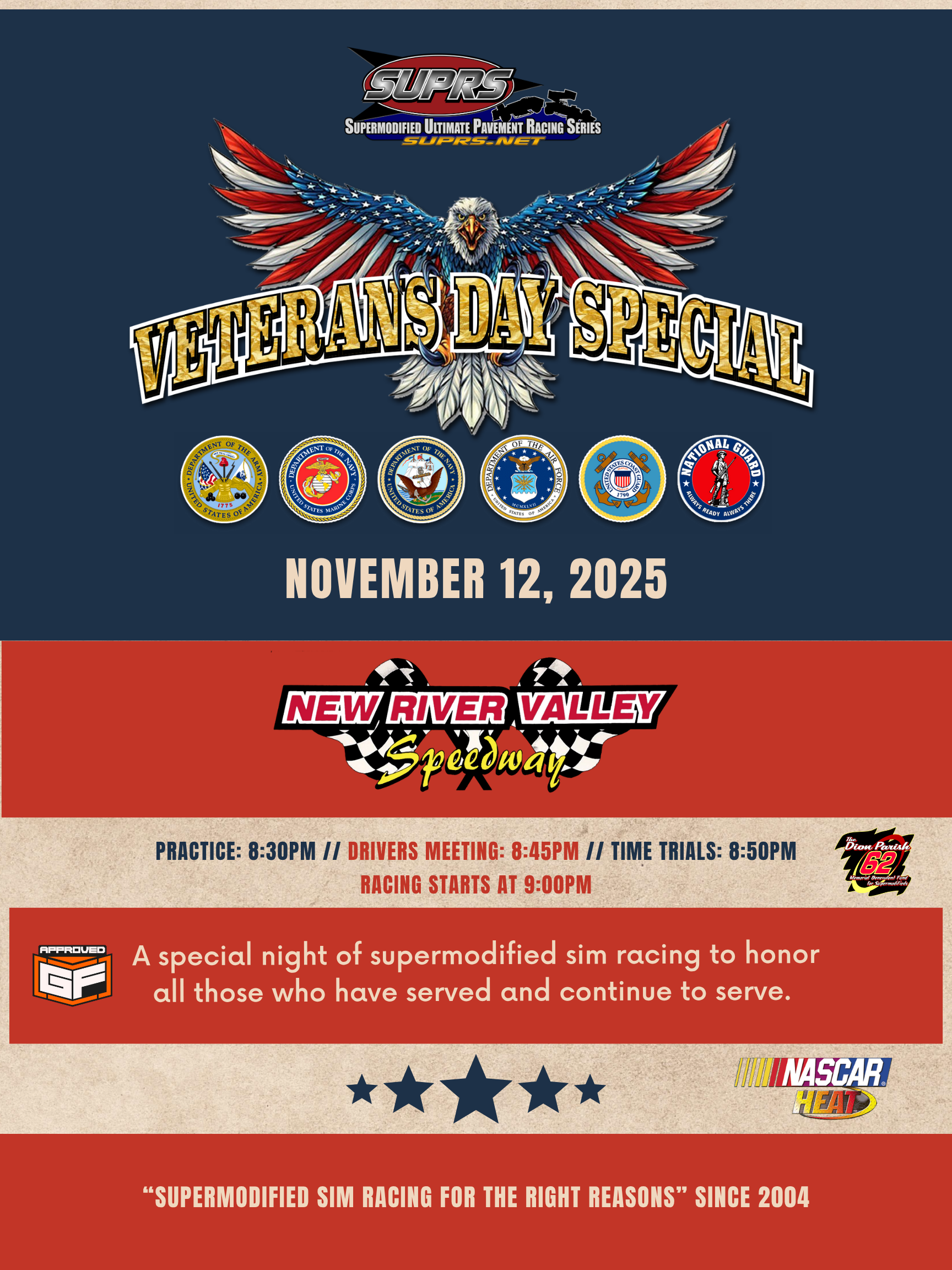 SUPRS Veterans Day Special Pays Tribute to US Armed Forces Vets - SUPRS